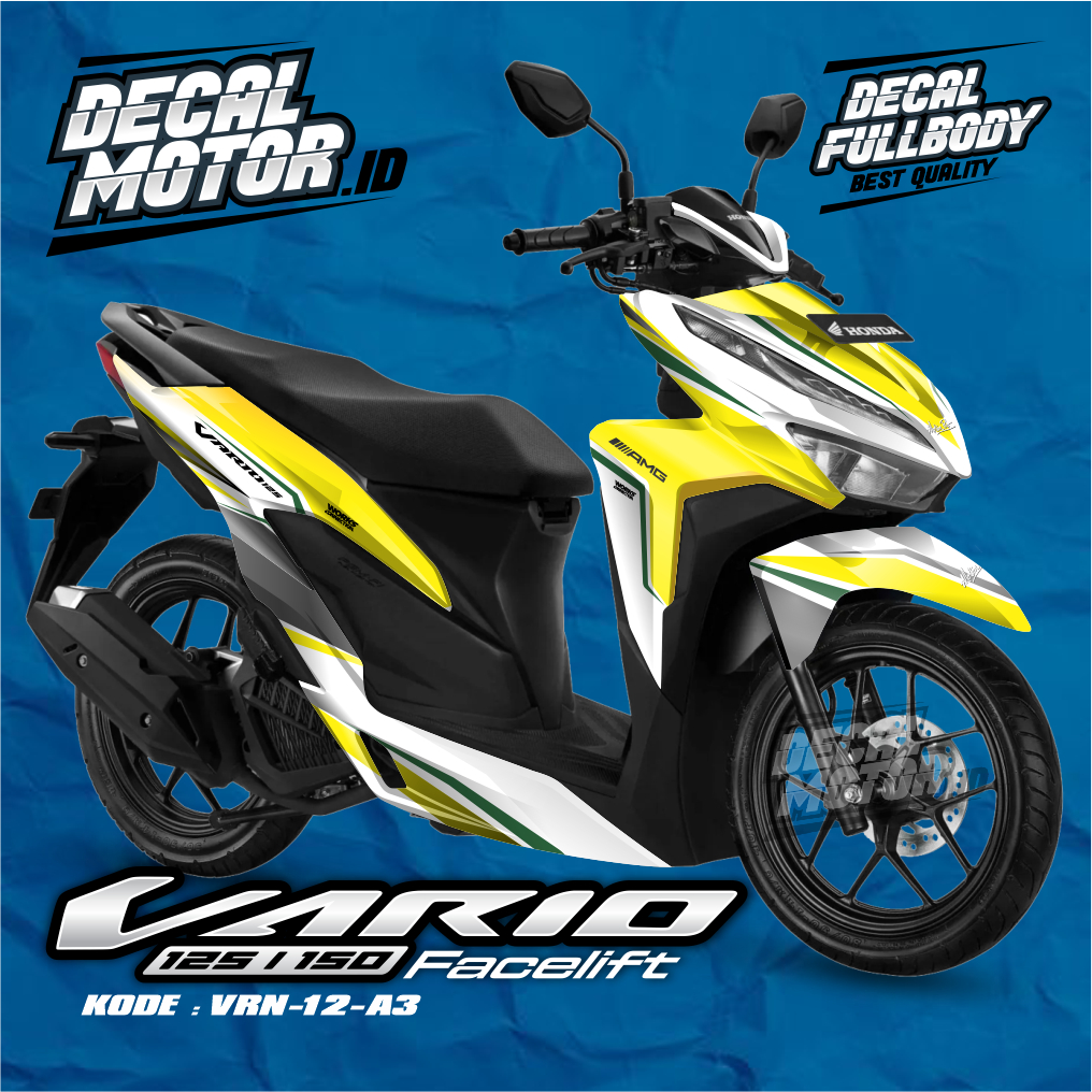 Jual (COD) DECAL VARIO 125/150 FACELIFT GEN 1 VARIO 125CC SERIES ...