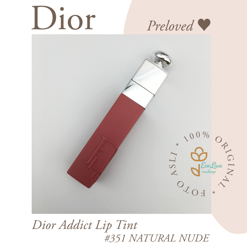 Jual Dior Addict Lip Tint New Formula 351 Natural Nude Dior Lip Tattoo (Preloved Dior) | Shopee ...