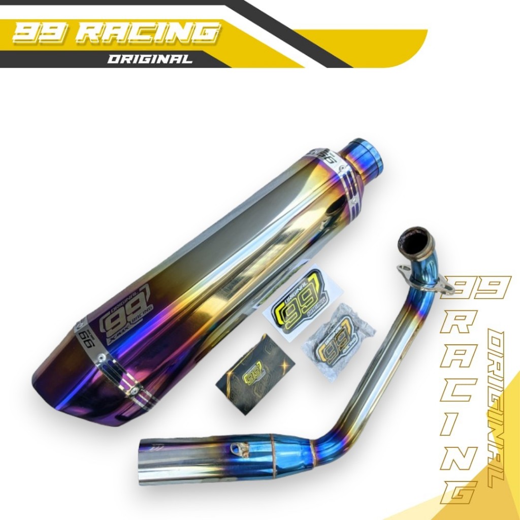 Jual Knalpot Xmax New Xmax Old Full System Half Purple Original 99 ...