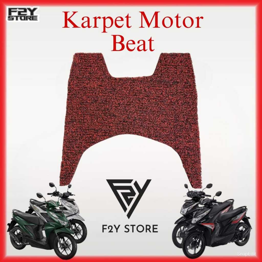 Jual Karpet Motor Beat 2013-2026 Premium, Karpet Beat F1 Esp New/Deluxe ...
