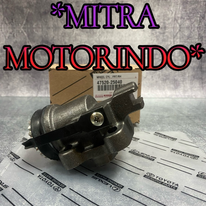 Jual Wheel Cylinder Assy/Bak Rem/Blok Rem Depan Kanan Polos Toyota 14B ...