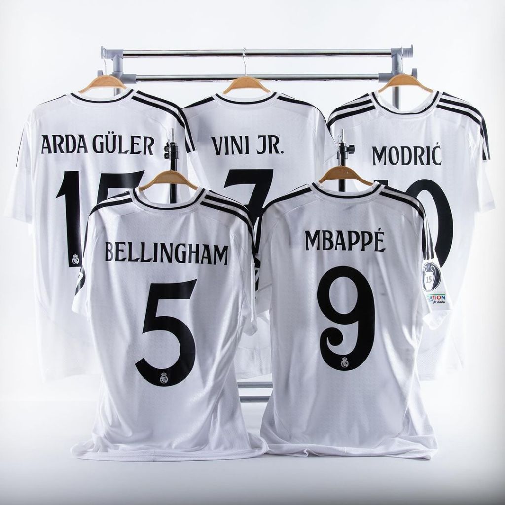 Jual ( KATALOG NAMSET PEMAIN MADRID ) JERSEY BAJU BOLA PRIA MADRID HOME ...