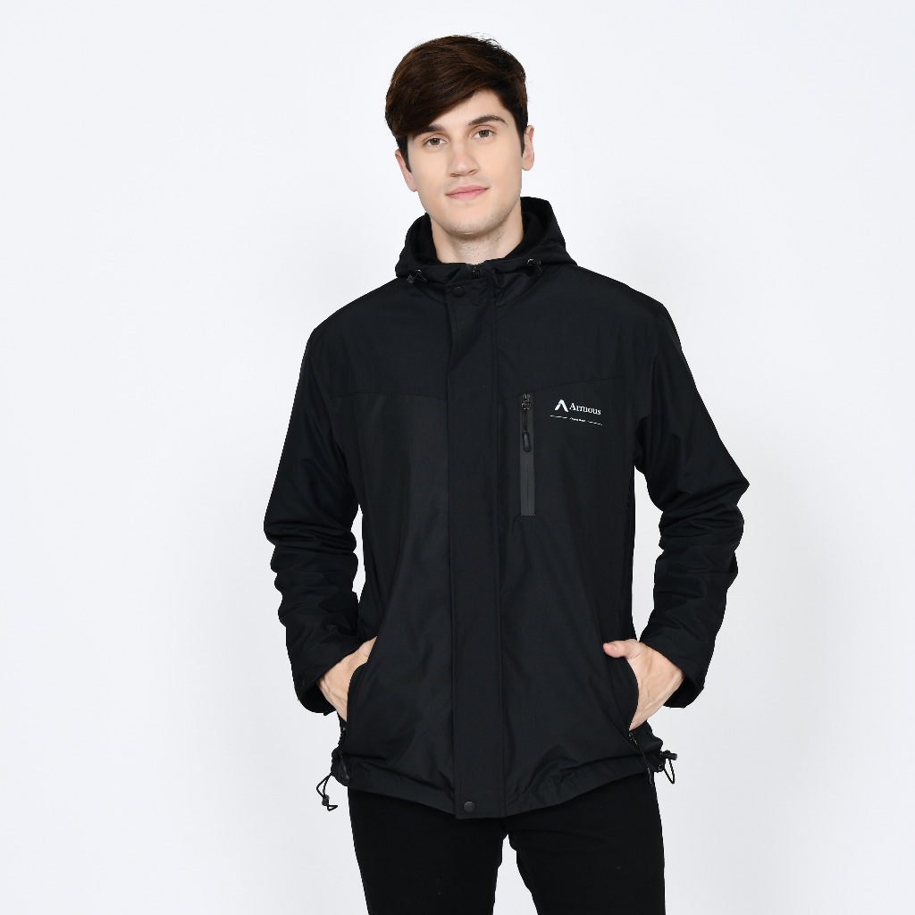 Jual Armous Jaket Parasut Pria Windbreaker Waterproof Outdoor Jaket ...
