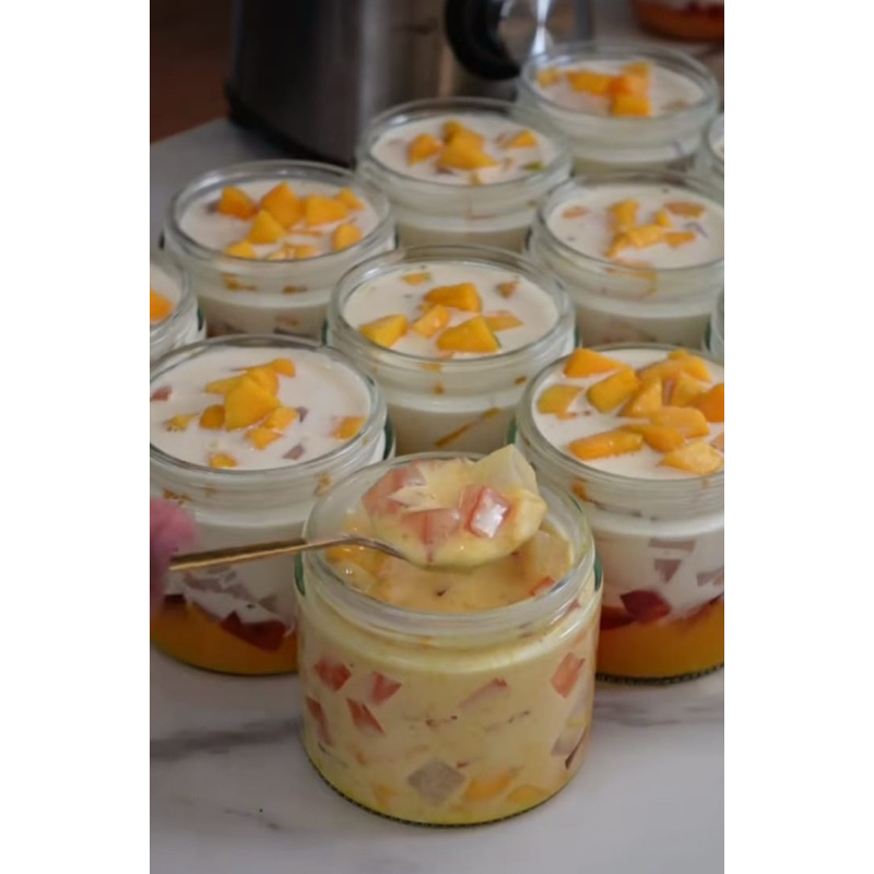 Jual Mango sago / minuman mangga susu creamy | Shopee Indonesia