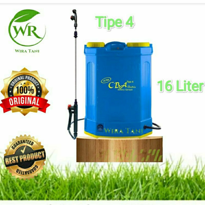 Jual TANGKI SPRAYER CBA tipe 4 16 Liter alat semprot elektrik 100 ...
