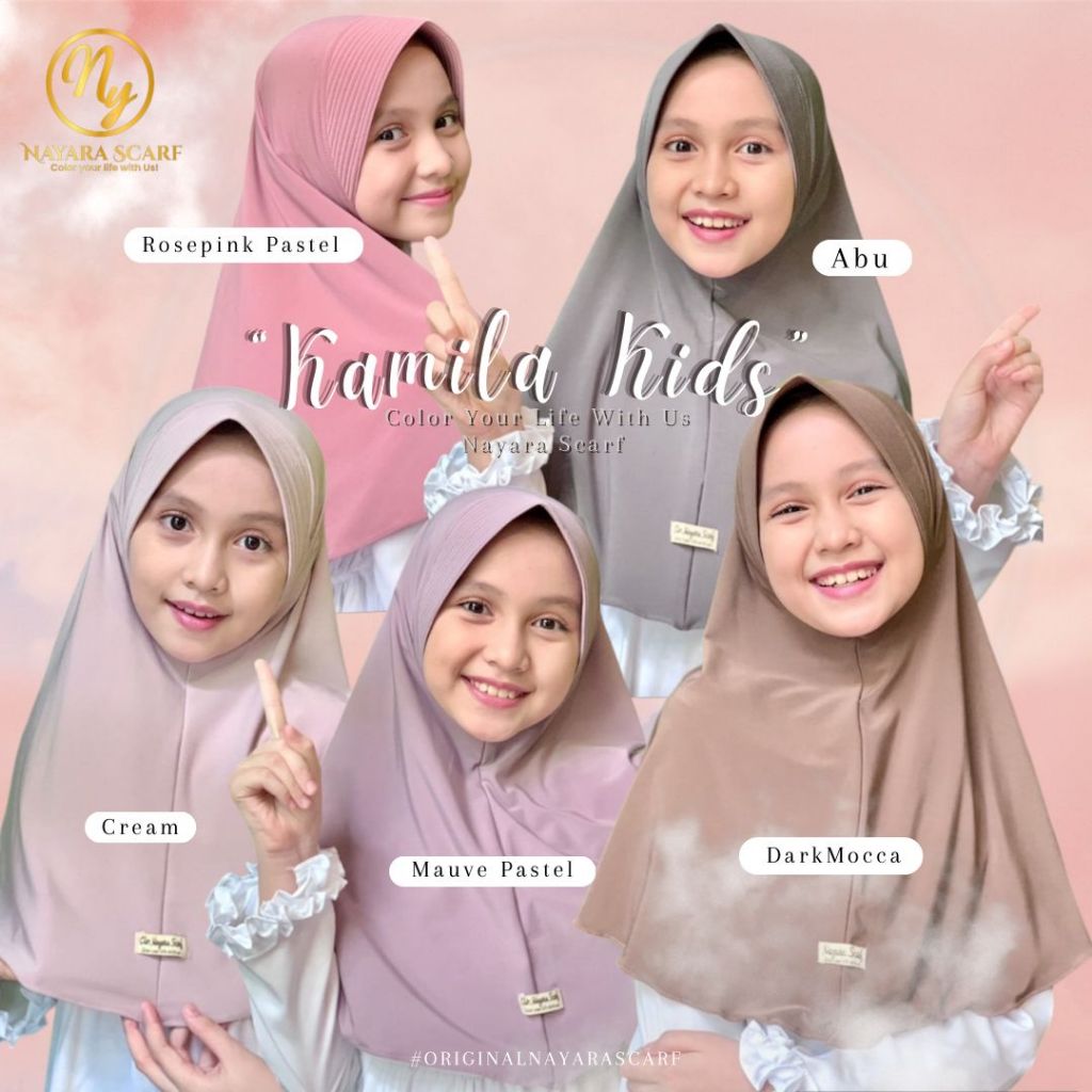 Jual BERGO PET KAMILA KIDS JERSEY PREMIUM I JILBAB ANAK SEKOLAH TK SD ...