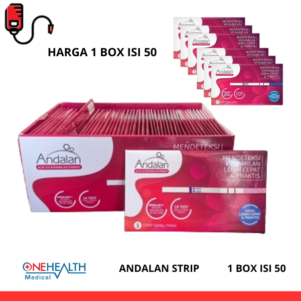 Jual Tespek Andalan Strip Alat Cek Uji Test pack Kehamilan Pregnancy ...