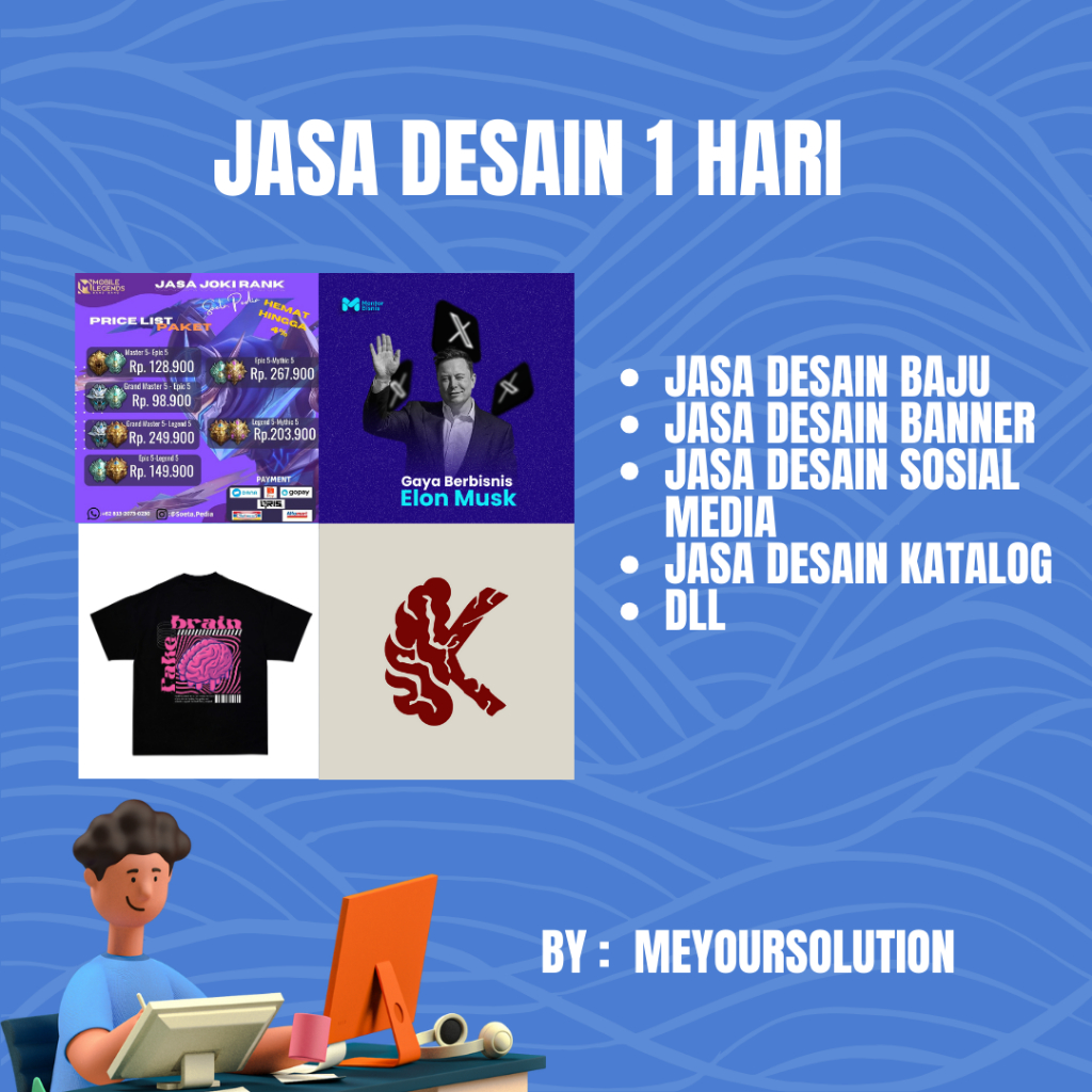 Jual Meyoursolution|Jasa Desain Baju | Desain Banner | Murah | Cepat ...