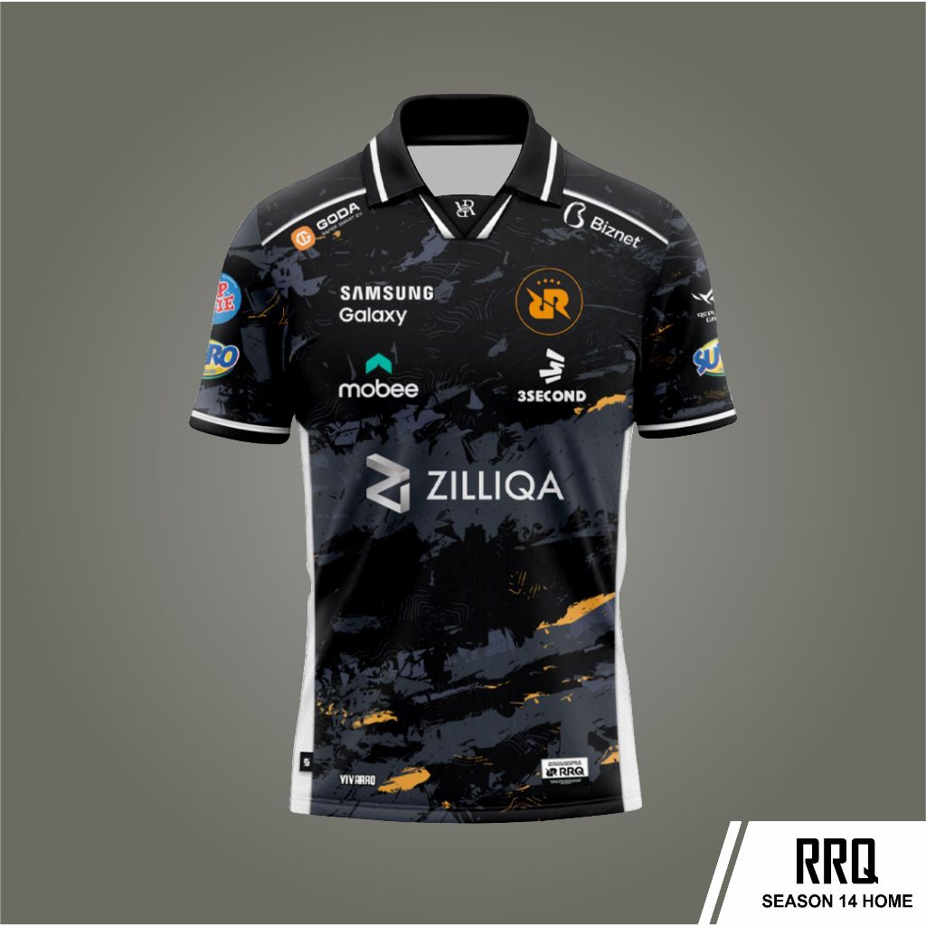 Jual Jersey RRQ TERBARU season 14 VICTOIRE Free Custom Nama | Shopee ...