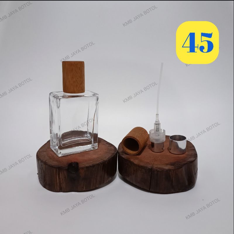 Jual BOTOL PARFUM HERME$ KAYU 30 ML SEMI PRESS, BOTOL PARFUM, BOTOL ...