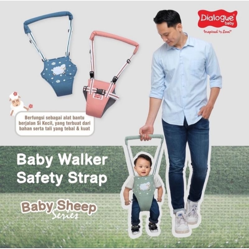 Jual Baby Walker Safety Strap Dialogue Sheep & Bearie Series / Baby Joy ...