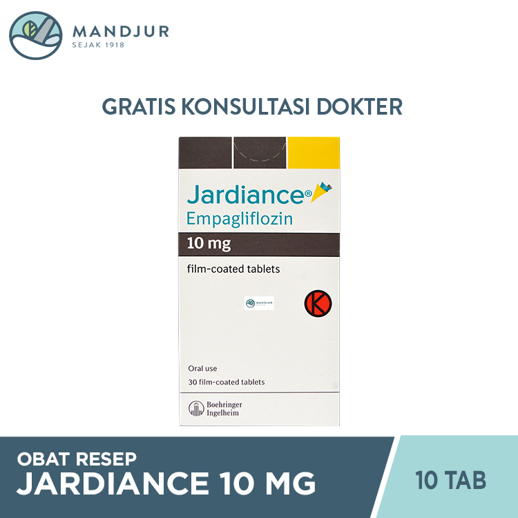 Jual Jardiance 10 mg 10 Tablet | Shopee Indonesia