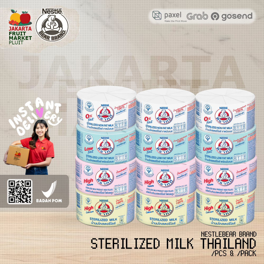 Jual BEAR BRAND STERILIZED MILK THAILAND | Shopee Indonesia