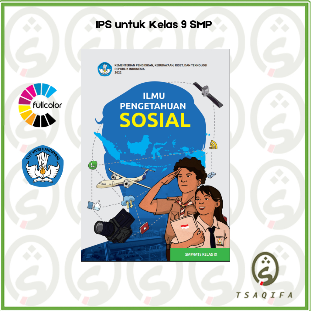 Jual Buku Siswa ILMU PENGETAHUAN SOSIAL KELAS 9 SMP Kurikulum Merdeka ...