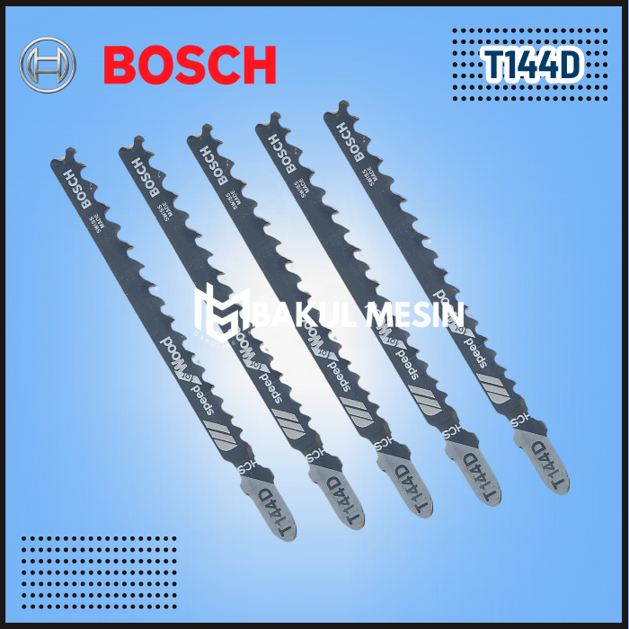 Jual mata jigsaw bosch T144D jig saw blade speed for wood | Shopee ...