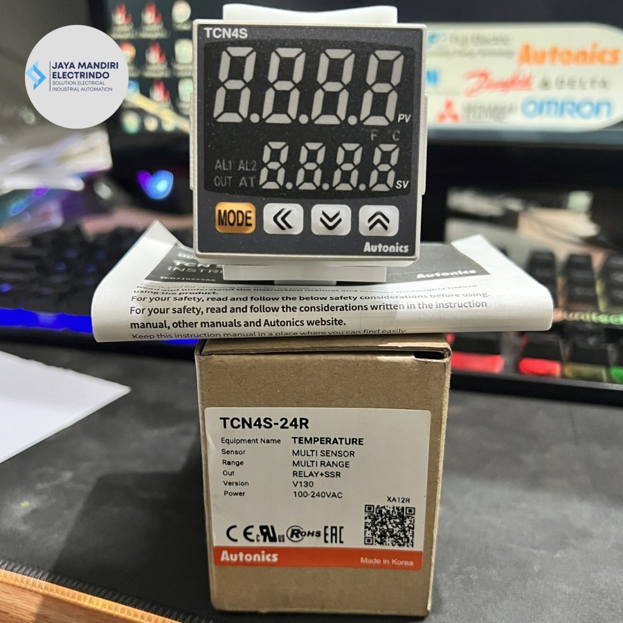 Jual TEMPERATURE CONTROLLER AUTONICS TCN4S-24R ORIGINAL KOREA | Shopee ...