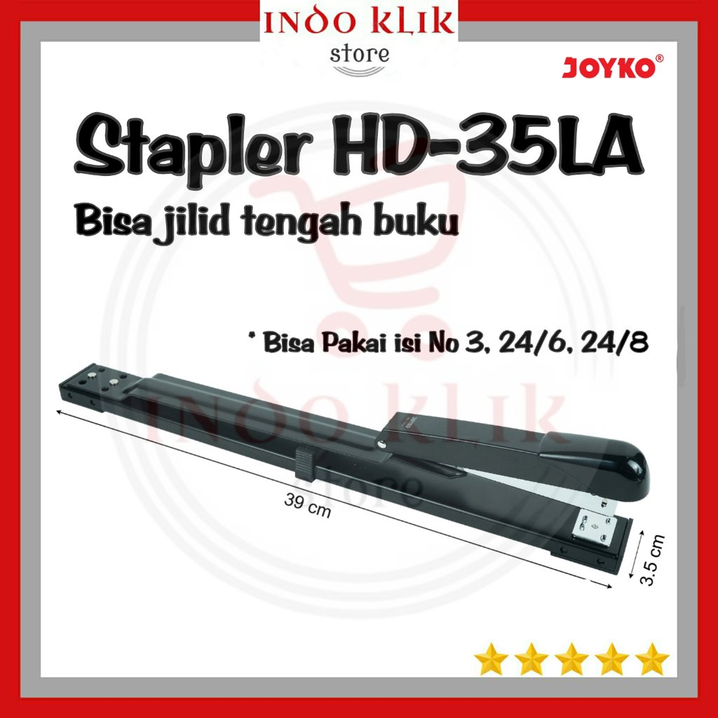 Jual Stapler HD 35LA Panjang Joyko / Alat Stapler Jilid Tengah HD-35LA ...
