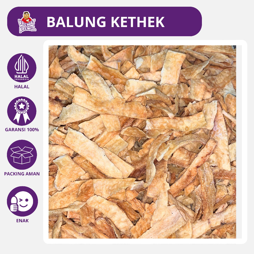Jual BALUNG KETHEK / KERIPIK SINGKONG PEDAS ORIGINAL CEMILAN ...