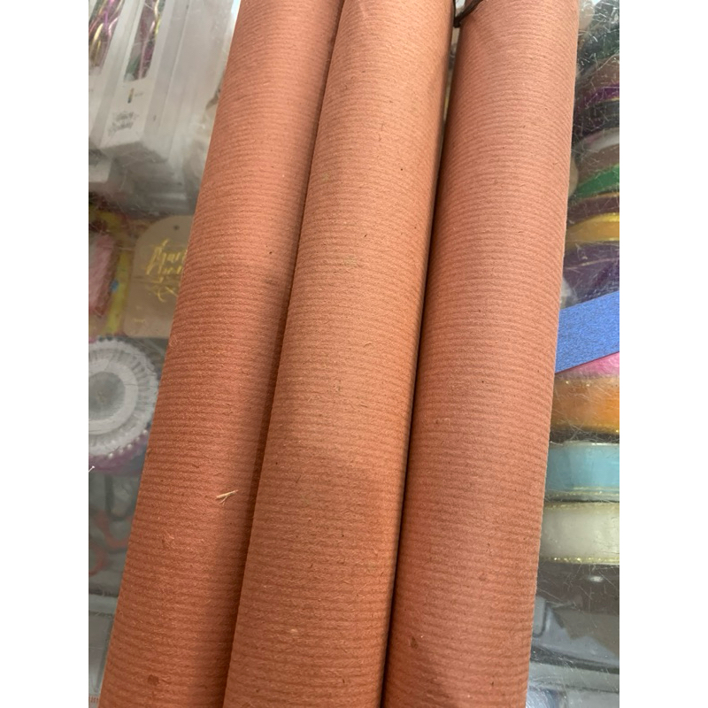 Jual Kertas payung / craft Paper / kertas coklat / kertas arang ...