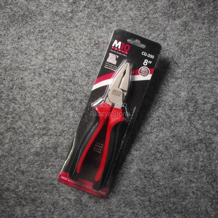 Jual M10 CG-200 | High Leverage Combination Plier 7" | Tang Potong 7 ...
