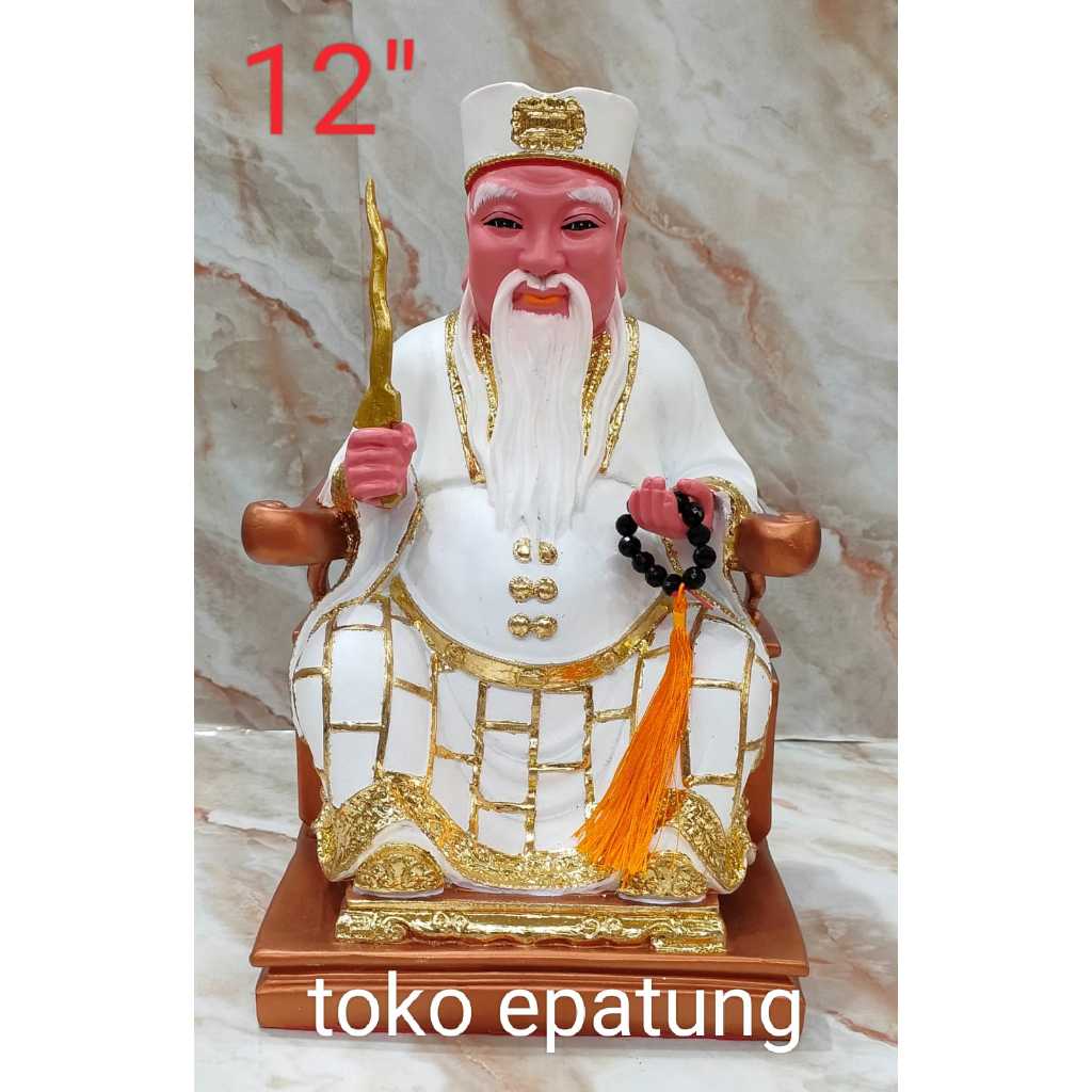 Jual Patung dewa datuk / datok / latok / natuk - putih - 12 inch - kris ...