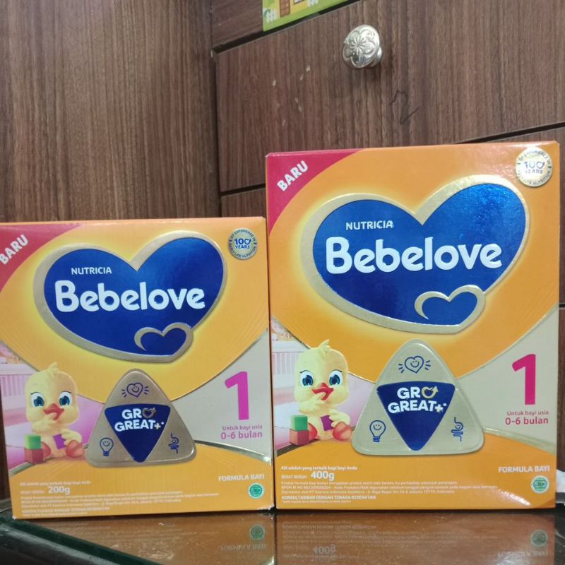 Jual Nutricia Bebelove 1 - 200g/400g (Usia 0-6 bulan) | Shopee Indonesia