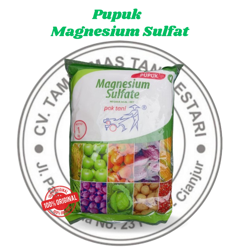 Jual PUPUK MAGNESIUM SULFAT PAK TANI KEMASAN PABRIK 1KG | Shopee Indonesia