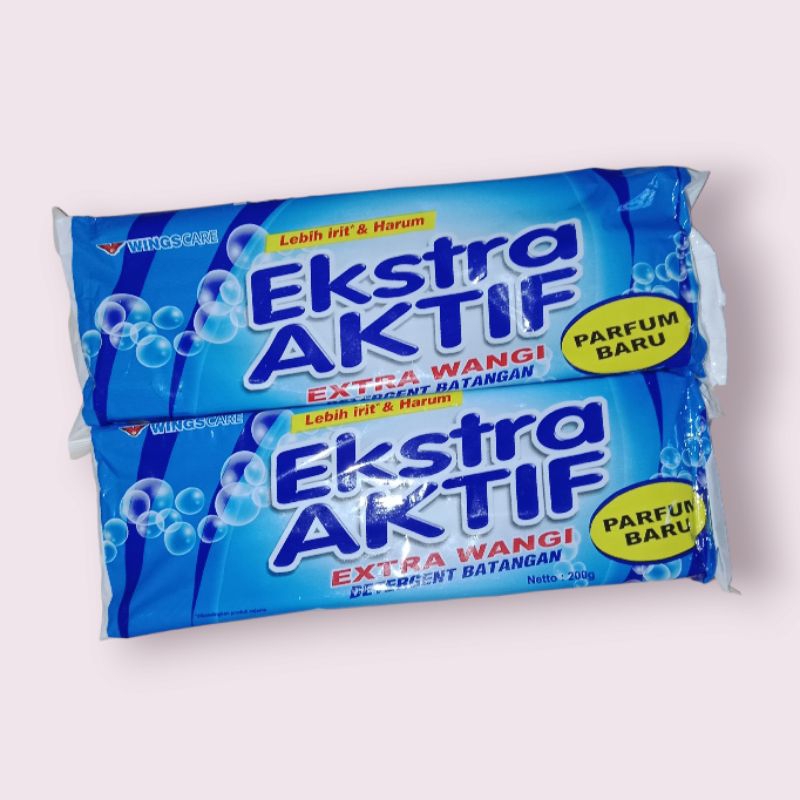 Jual extra aktif sabun batang penghilang noda 200g | Shopee Indonesia
