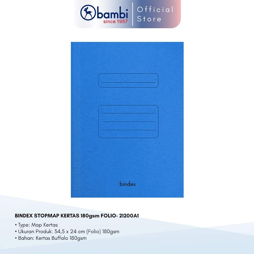 Jual Bindex Paper Stopmap Folio Tebal 180 Gsm All Color Original ...