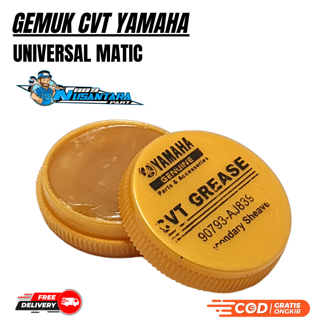 Jual ( ORIGINAL ) GEMUK CVT YAMAHA GREASE PELUMAS CVT MATIC | Shopee ...