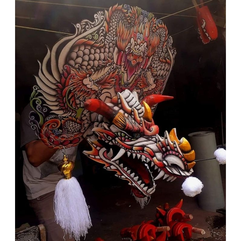 Jual barongan devil uk 22-23ndas jamang kemul dewasa | Shopee Indonesia