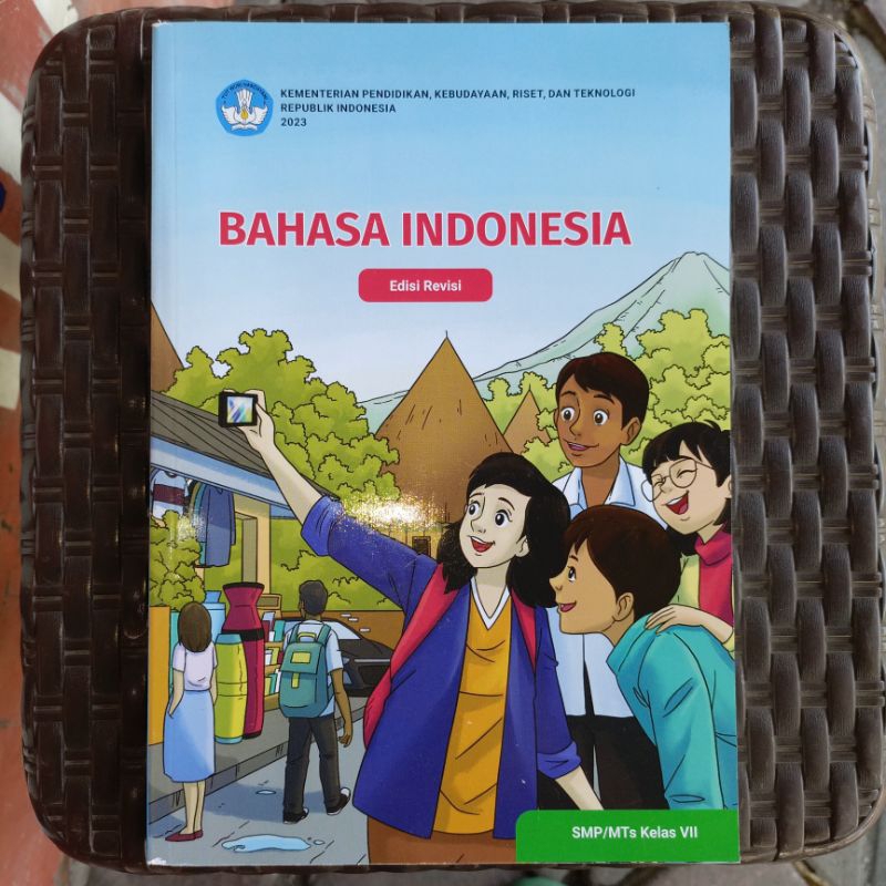 Jual Buku Paket Bahasa Indonesia kelas 7 VII 1 I SMP MTS Penerbit Kementerian Kemenyrian ...