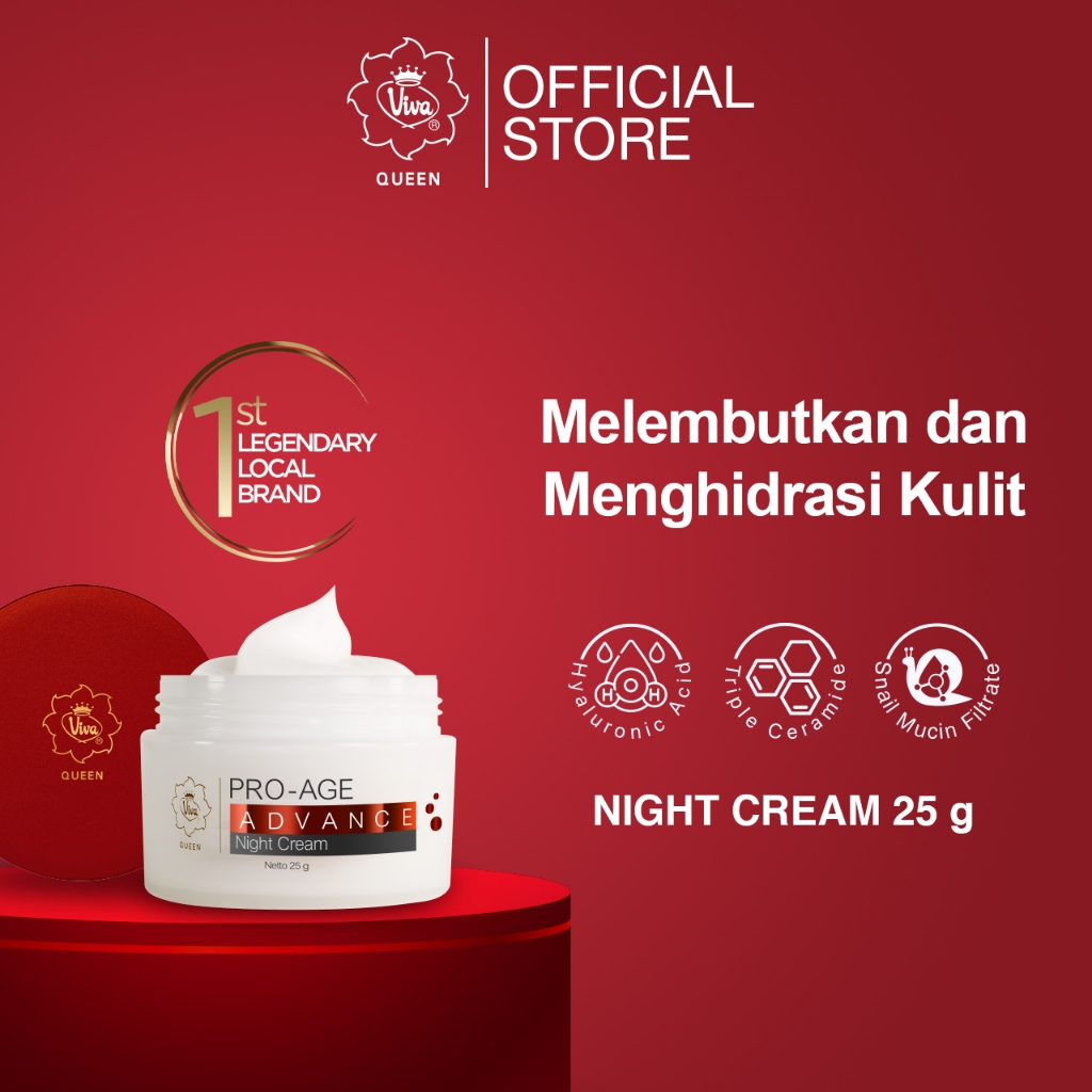 Jual Viva Queen Pro-Age Advance Night Cream | Shopee Indonesia