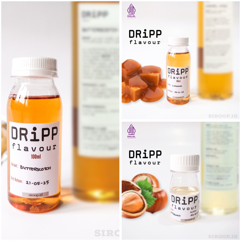 Jual DRiPP Flavour Syrup Repack (30ml, 75ml, 100ml) | Shopee Indonesia