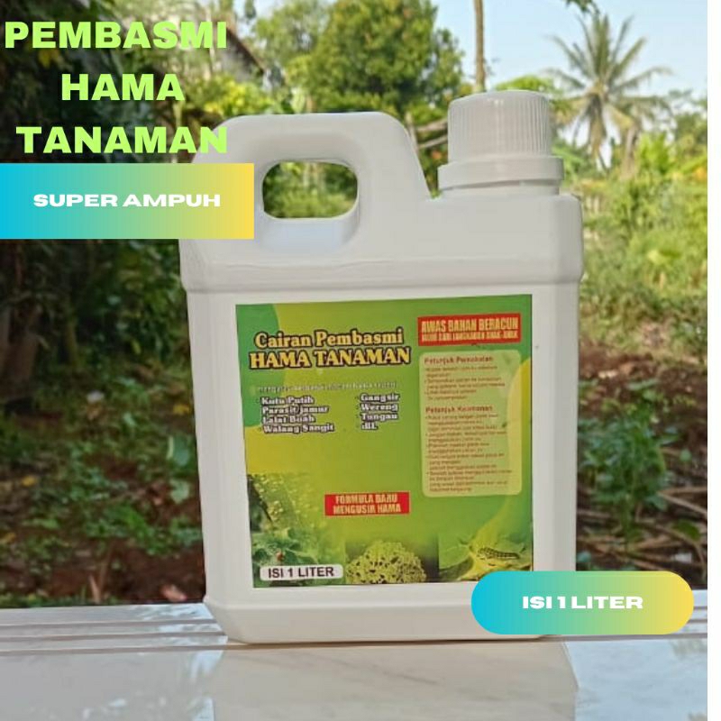 Jual [SUPER AMPUH]Cairan PEMBASMI/PENGUSIR HAMA TANAMAN ISI 1LITER(SIAP ...