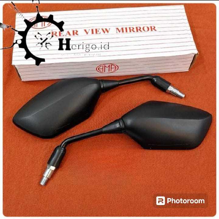 Jual KACA SPION MODEL PCX HITAM POLOS UNIVERSAL PNP HONDA PCX 150 PCX ...