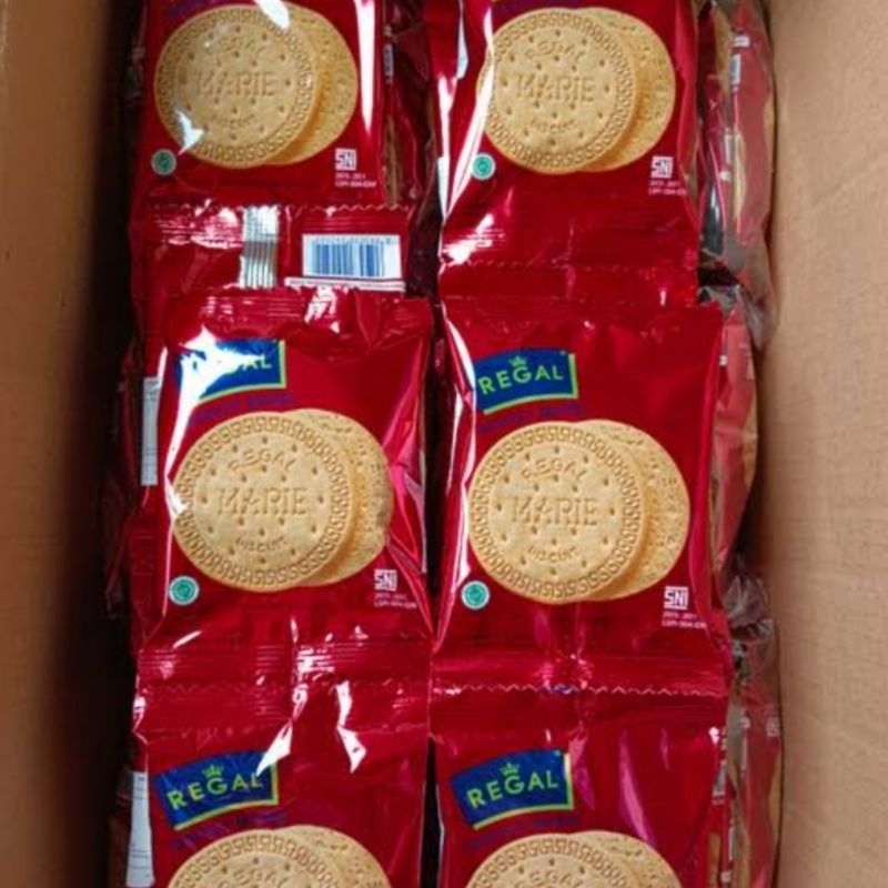 Jual Biskuit Marie Regal Renceng 10pcs | Shopee Indonesia