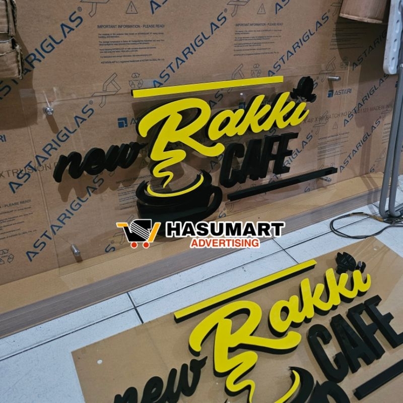 Jual Akrilik Sign Timbul / Logo Akrilik Timbul Set / Letter Huruf ...