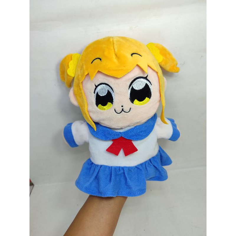 Jual boneka pop team epic popuko anime original boneka tangan puppet ...