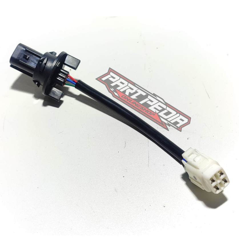Jual kabel soket socket connector scanner DLC PIN 4 TO 6 EURO 5 YAMAHA ...