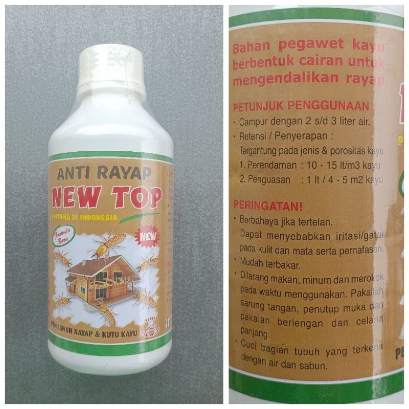 Jual Anti Rayap Anti Kutu Kayu Termisida 1 Liter | Shopee Indonesia