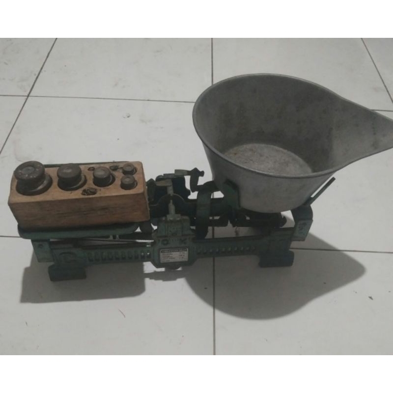 Jual TIMBANGAN SET BEBEK BATU KODOK MEJA DENGAN TIMBEL MERK CX BAGUS ...