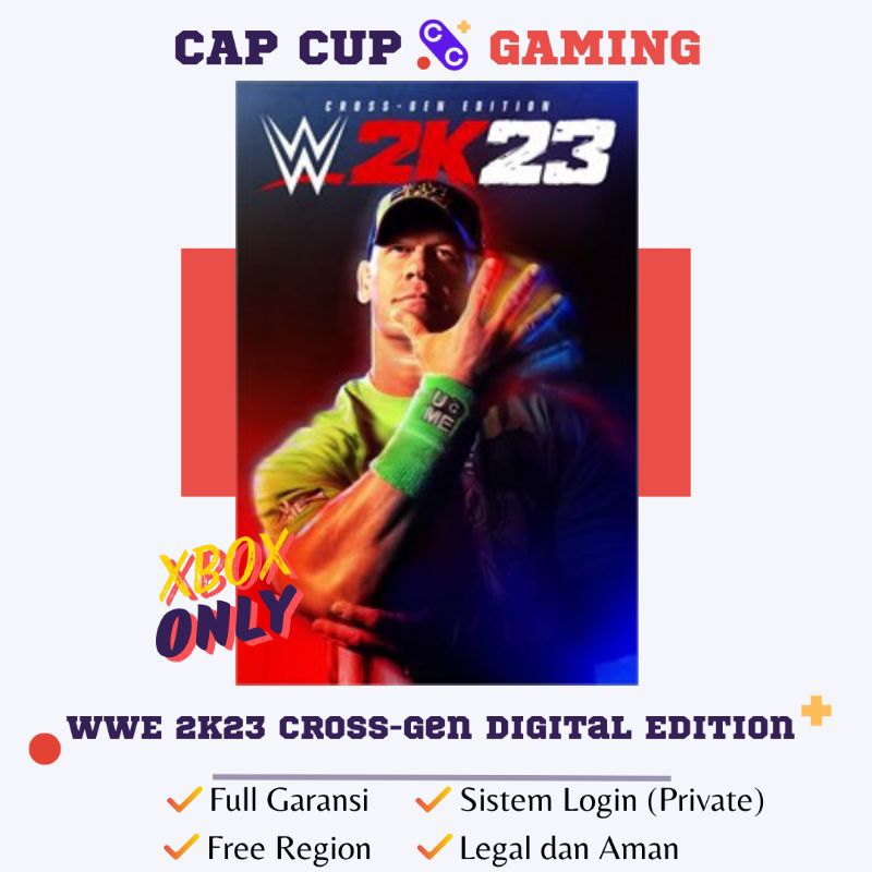 Jual [Cap Cup Store] (Xbox Game) WWE 2K23 Cross-Gen Digital Edition | Shopee Indonesia