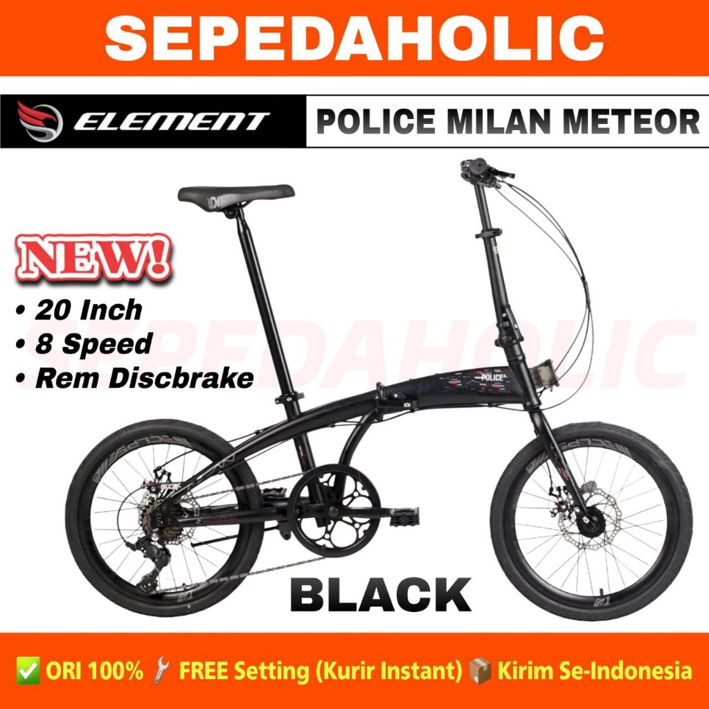 Jual Sepeda Lipat ELEMENT POLICE MILAN METEOR 20 Inch / PASTEL 16 Inch ...