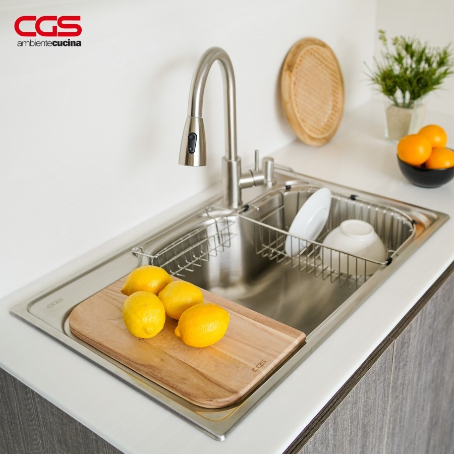Jual CGS PALERMO Stainless Kitchen Sink - Bak Cuci Piring paket kran ...