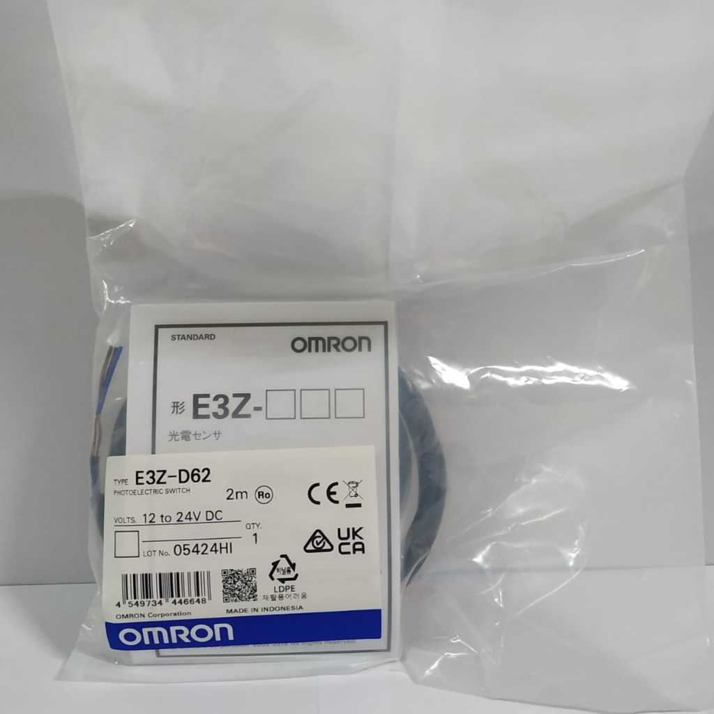 Jual PHOTOELECTRIC SWITCH E3Z-D62 2M OMRON | Shopee Indonesia