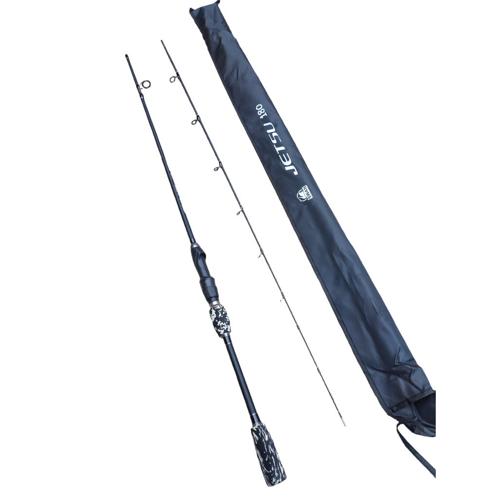 Jual joran Swan Jetsu sambung dua model handle japan style 15 lbs kuat ...