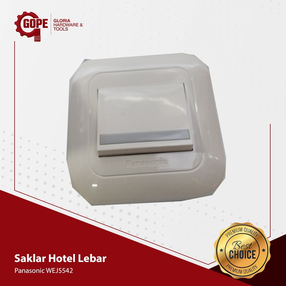 Jual Saklar Panasonic Lebar Saklar Engkel Hotel Tukar Tunggal Void WEJ ...