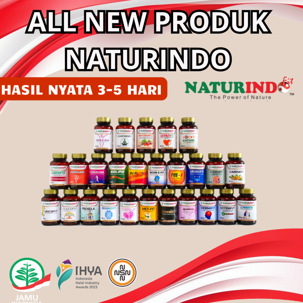Jual ALL NEW PRODUK NATURINDO | Shopee Indonesia