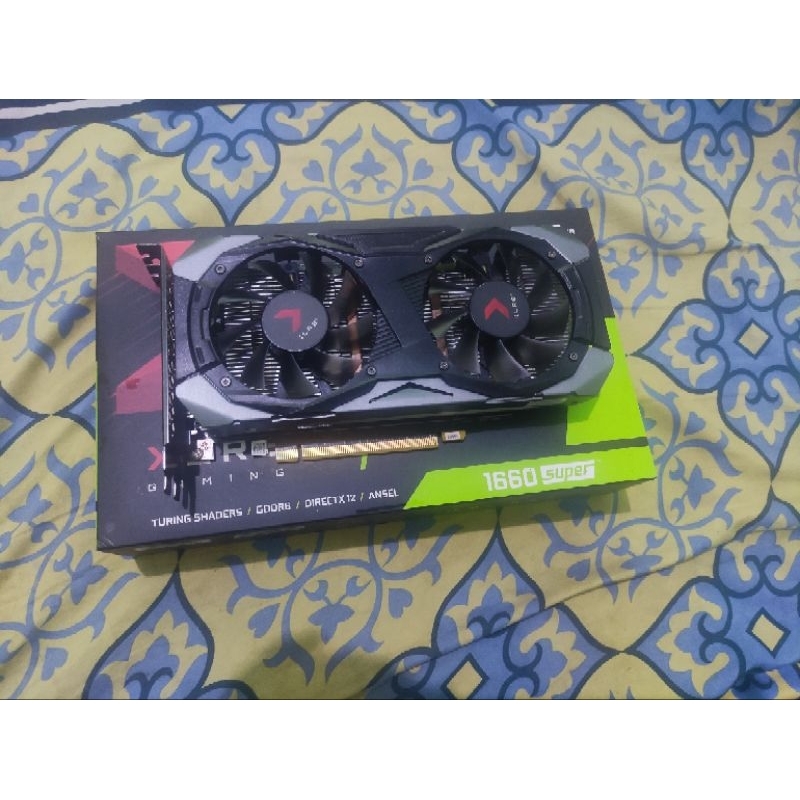 Jual VGA BEKAS PNY GEFORCE GTX 1660 SUPER 6GB DDR6 DUAL FAN | Shopee ...